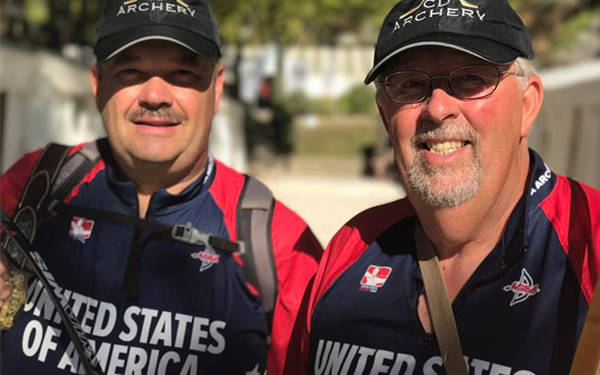 Smock and Martin Make Quarterfinals at World Archery 3D Championships