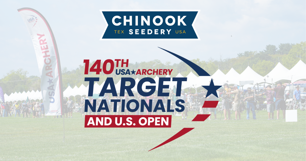 Chinook Seedery becomes title sponsor of the 140th USA Archery National ...