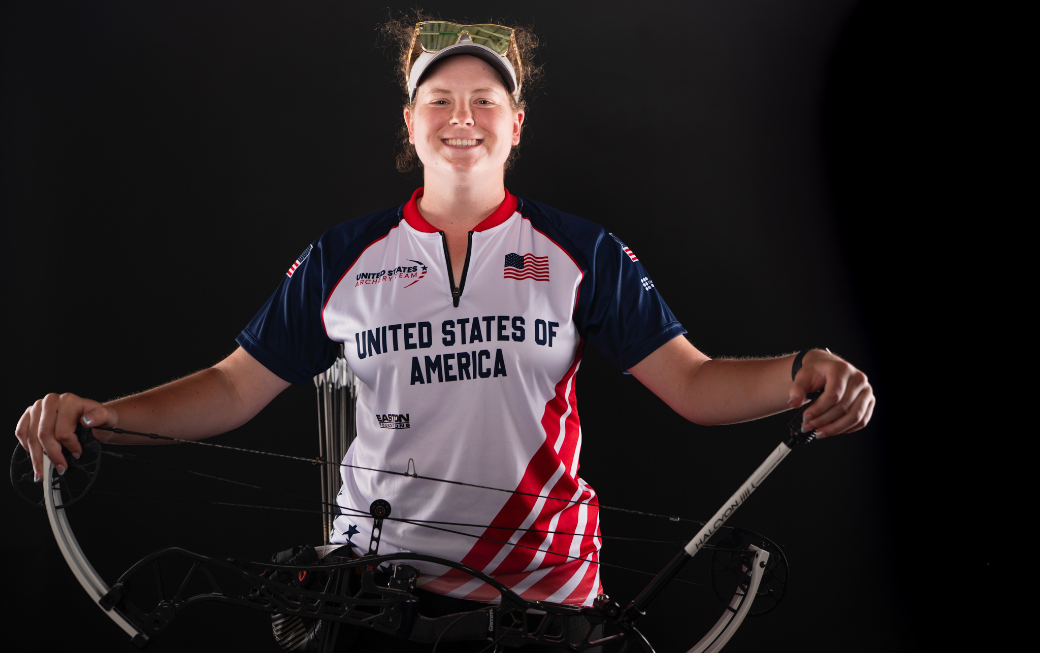Gurney among the fantastic four flying the archery flag at the Junior ...