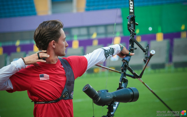Zach Garrett is Going for Gold at World Cup Opener in Shanghai