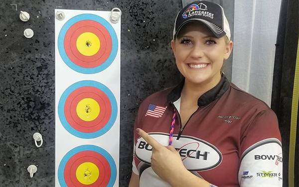 Paige Pearce Gore from Target Champion to Overnight Indoor Archery ...