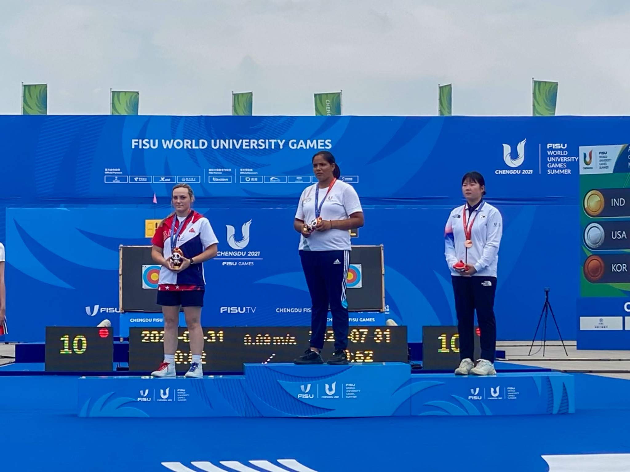 Silver for superb Sturgill on the final day of archery at the World ...