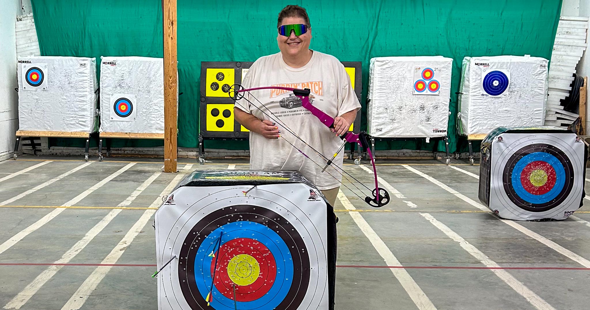 Tiffany Smith may be legally blind but archery has taken her on a ...