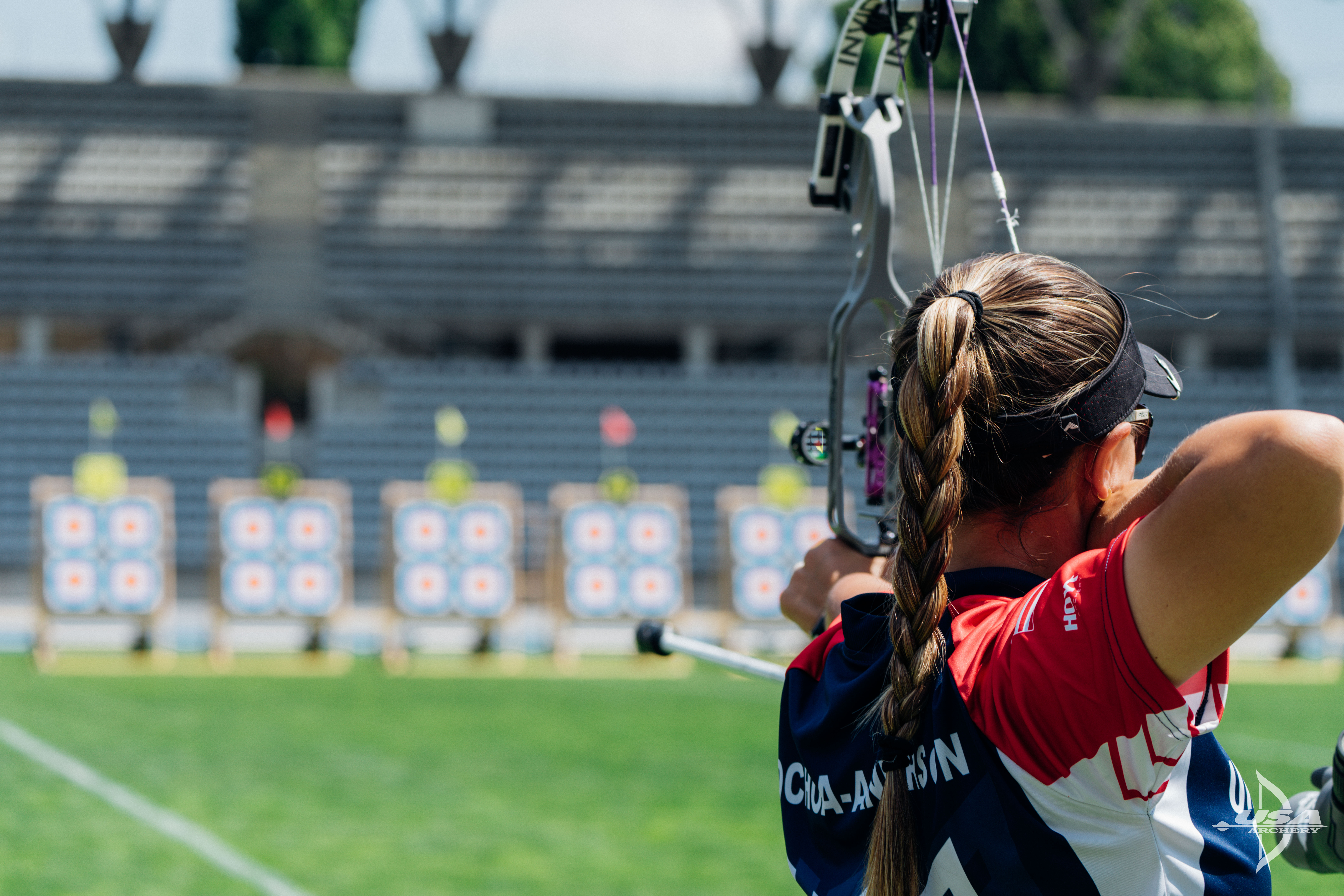 USA Compund Archers Bring the Heat to Paris Qualification Round