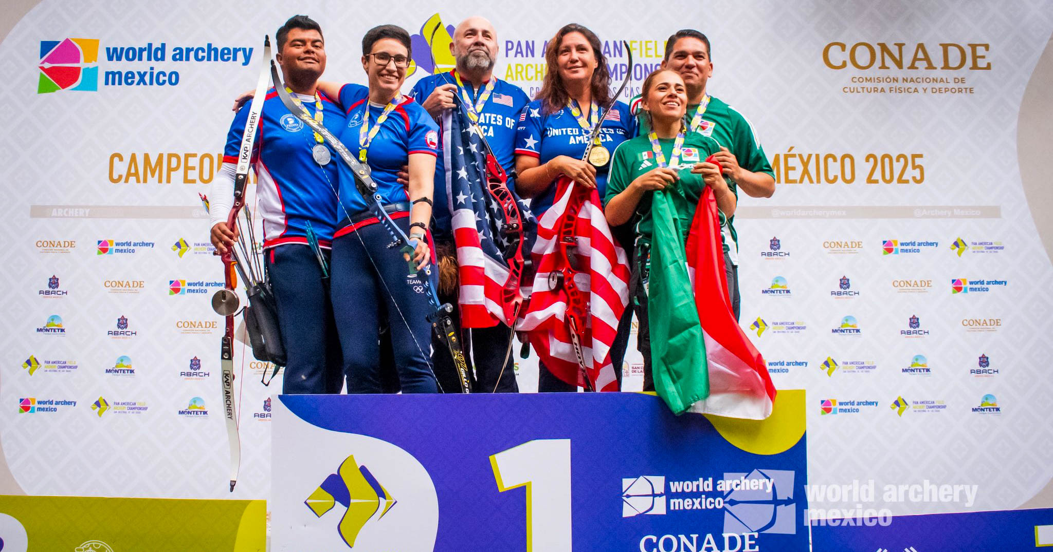 USA delivers the golden touch at the Pan American Field Archery ...