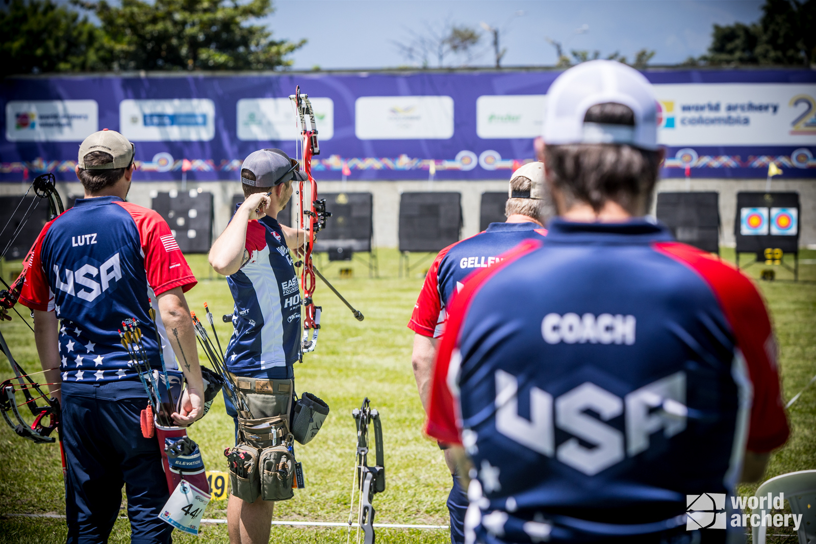 USA Men's Compound Team Wins Bronze in Medellin