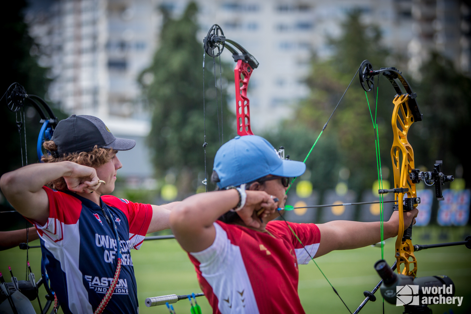 USA on the field in Antalya for start of Archery World Cup Season