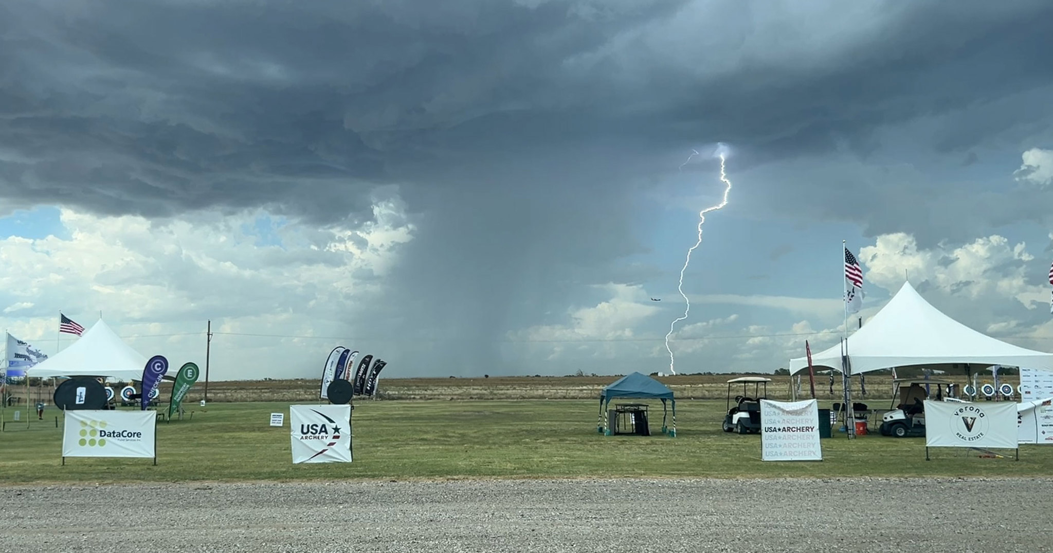 Weather updates from the 2024 Chinook Seedery USA Archery Target ...