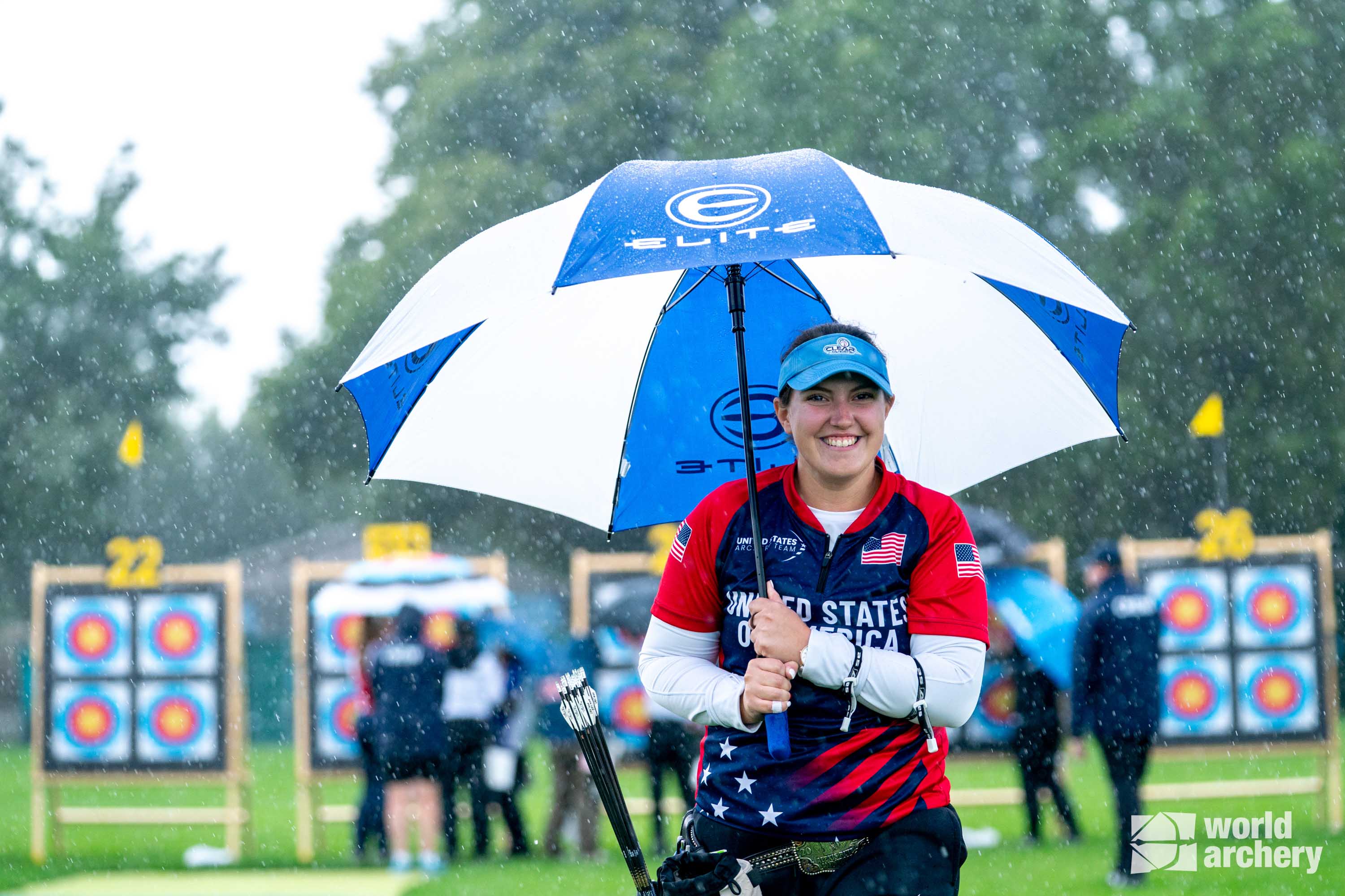Strong showing from the USA on day one of the World Archery Championships