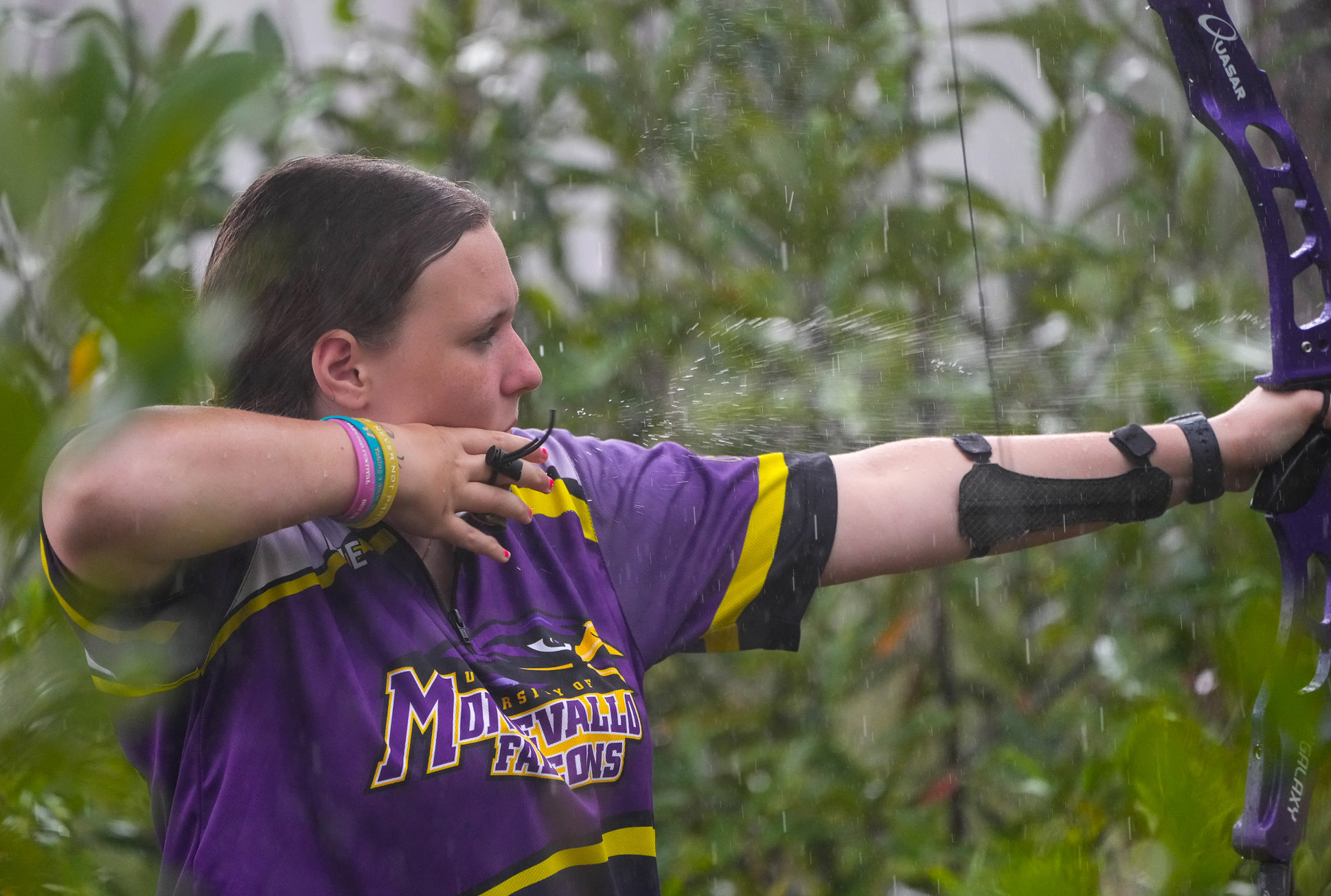 Archers tested by the elements at the USA Archery Collegiate 3D Nationals