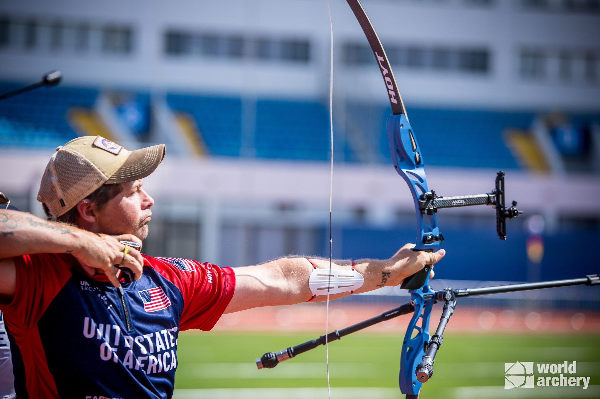 Schaff makes strong start in Shanghai at the Archery World Cup Stage 2